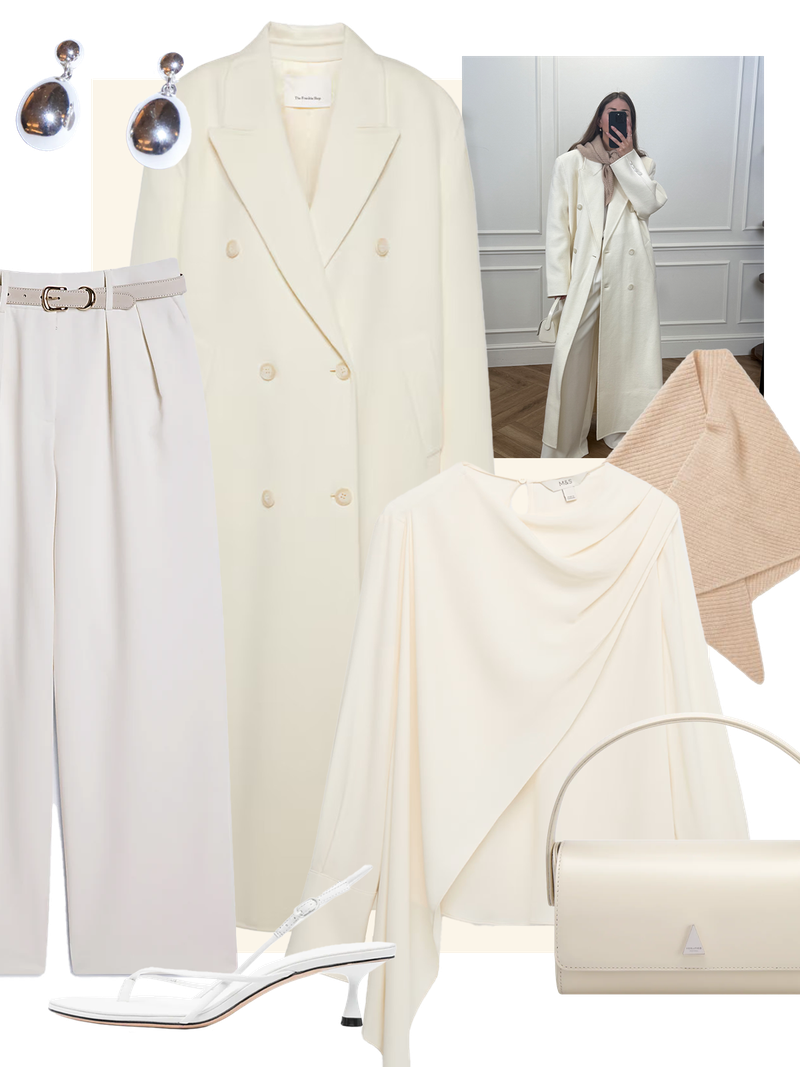 3 Ways To Wear White In Winter | SheerLuxe